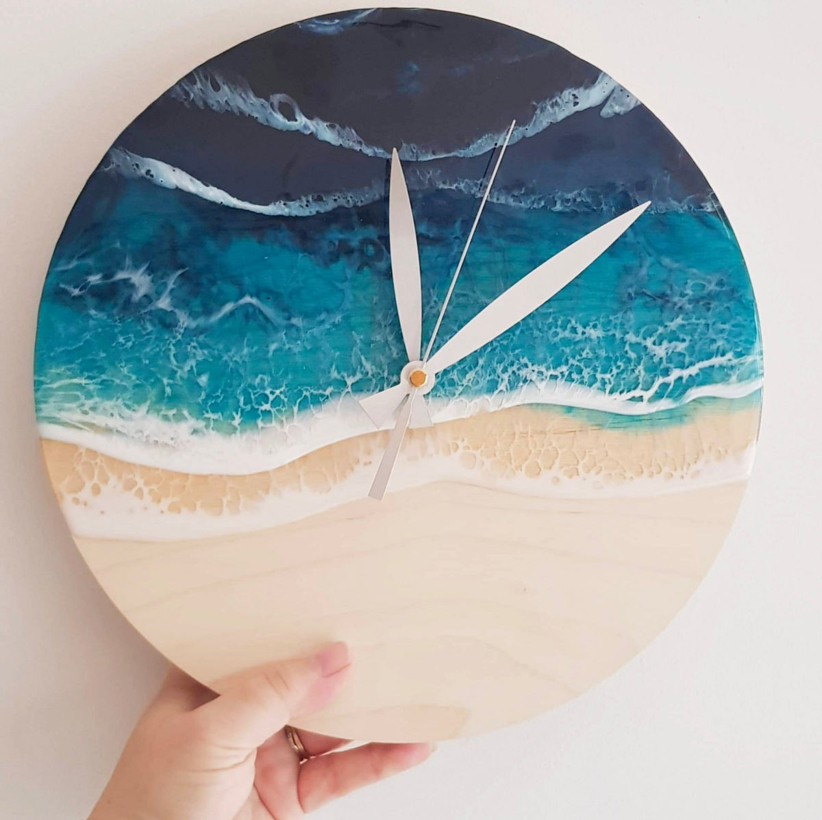 Ocean Clock 30cm – Trish Rist Designs