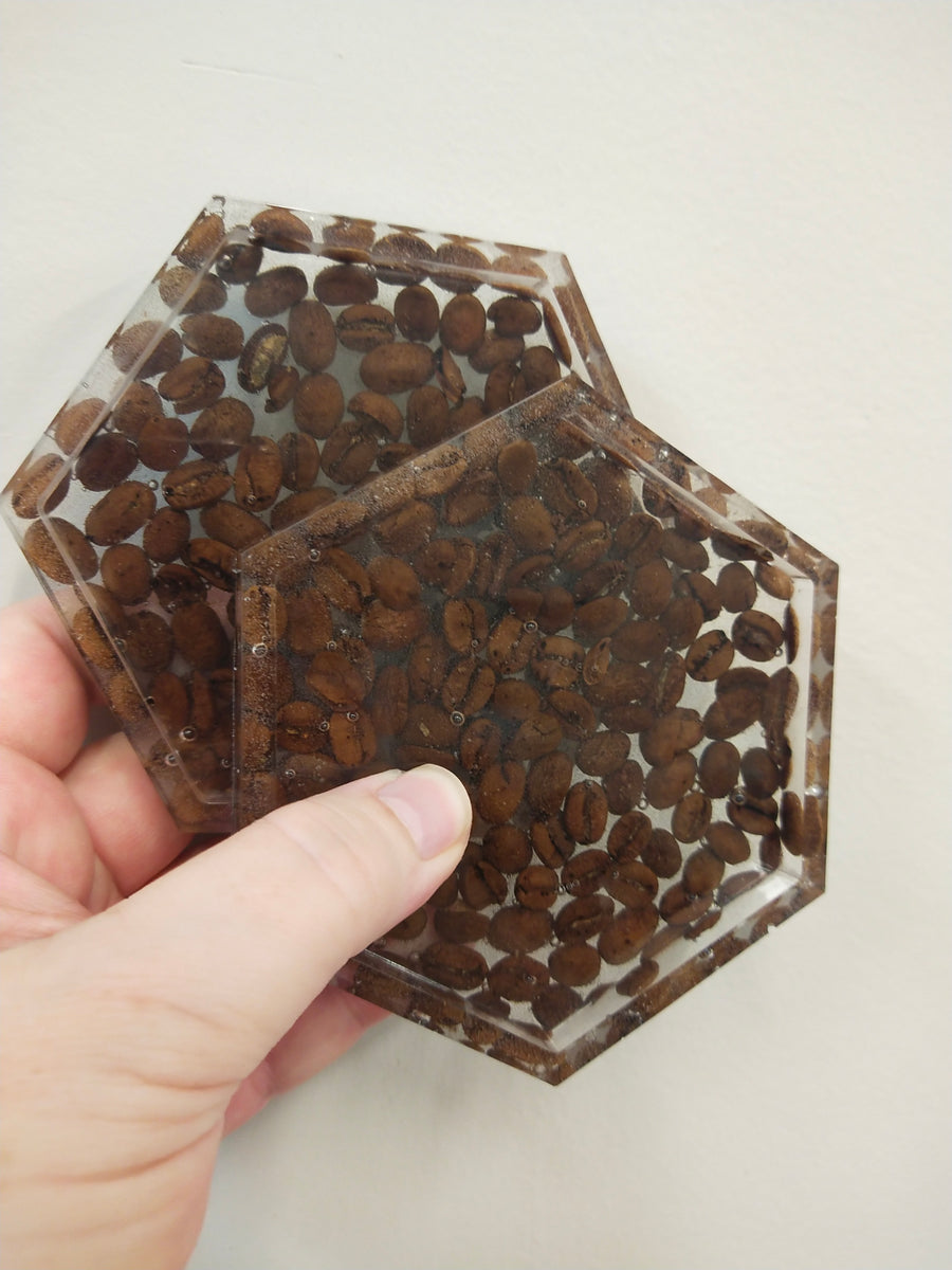 Coffee Bean Coasters – Trish Rist Designs